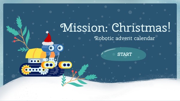 Robotic advent calendar | Genially
