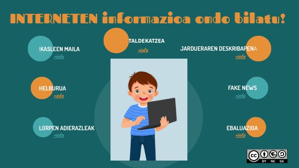 INTERNETEN INFORMAZIOA