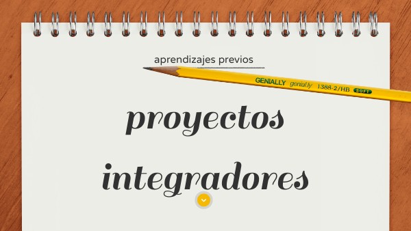 PROYECTOS INTEGRADORES | Genially