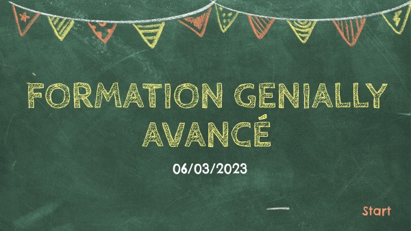 Caroline Formation Genially avancé | Genially