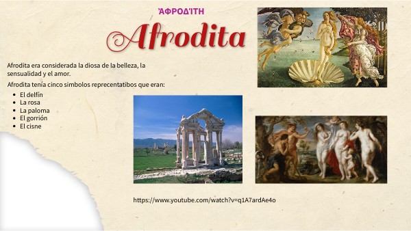 afrodita | Genially