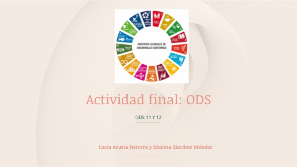 Actividad Final: ODS