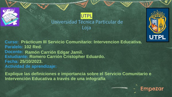 PRESENTACIÓN PIZARRA ANIMADA Practicum III | Genially