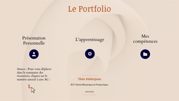 Mon portfolio | Genially