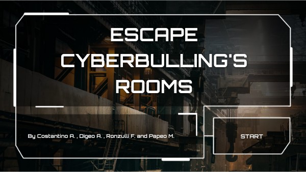 escape cyberbulling's rooms | Genially
