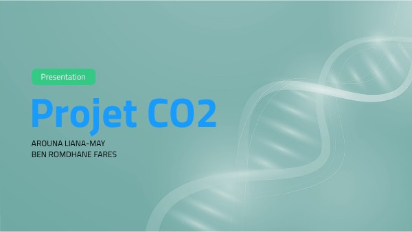 Projet CO2 | Genially