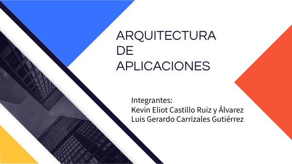 PRESENTACIÓN ARQ-APP | Genially