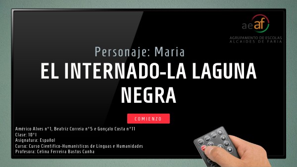 El internado-La laguna negra personaje:Maria | Genially