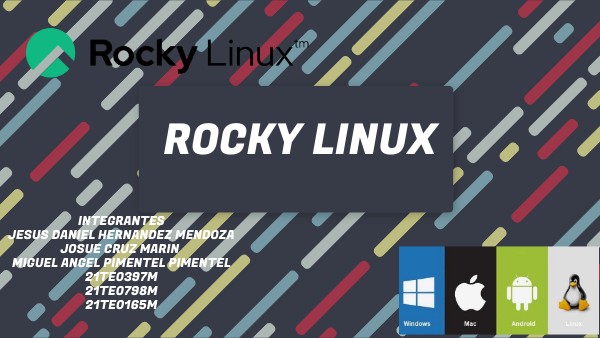 PRESENTACIÓN SISTEMA OPERATIVO DISTRIBUIDO ROCKY LINUX | Genially