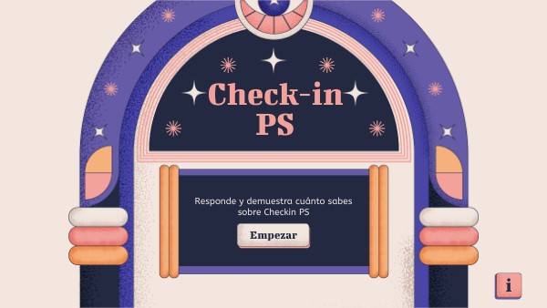 Checkin PS | Genially