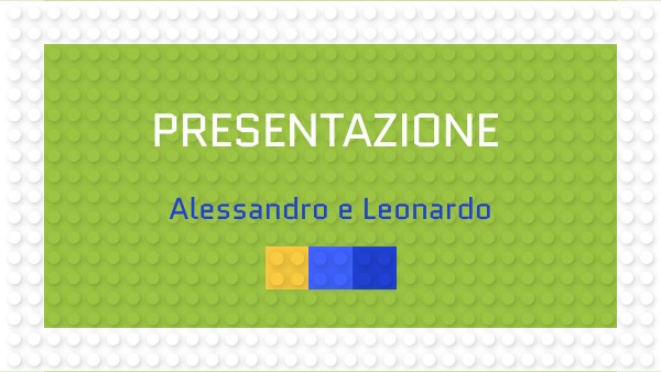 BRICKS PRESENTATION | Genially