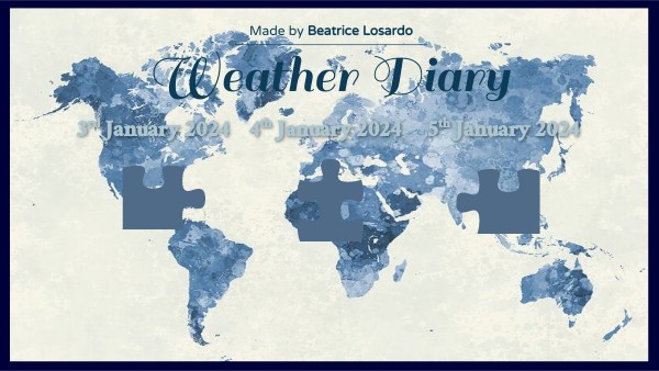 Weather diary