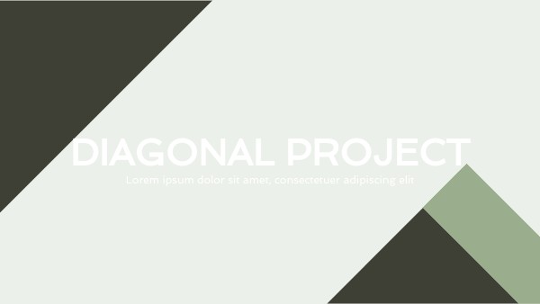 DIAGONAL PROJECT PRESENTATION | Genially