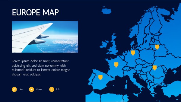 EUROPE MAP NEGATIVE SPACE | Genially