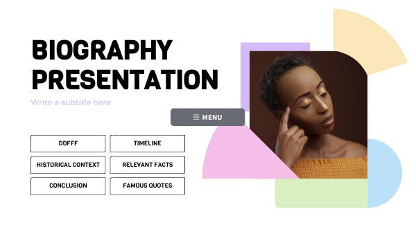 BIOGRAPHY PRESENTATION
