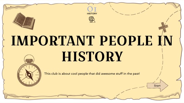 important people in history nt | Genially