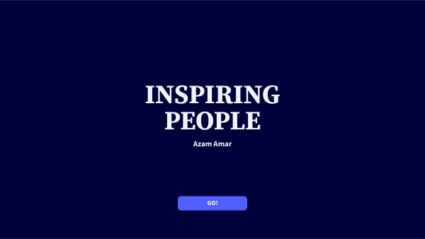 INSPIRING PEOPLE | Genially