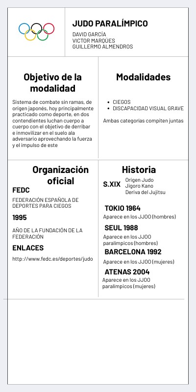 INFO VERTICAL OLIMPIADAS | Genially