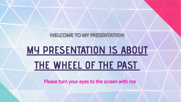 BLUE GEOMETRY PRESENTATION | Genially