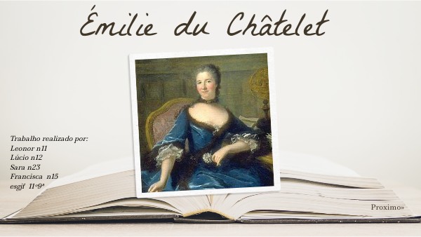 Émilie du Châtelet | Genially