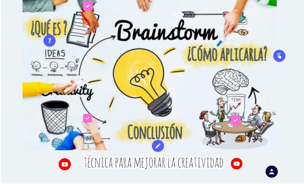 Técnica para mejorar la creatividad_Brainstorm | Genially
