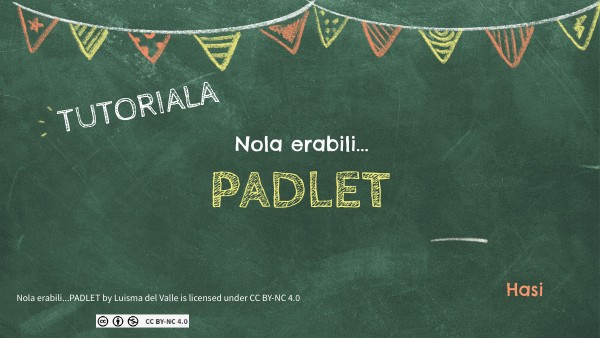 PADLET Nola erabili | Genially