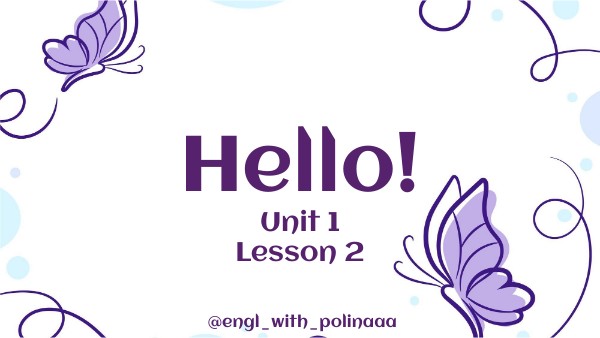Starter unit 1 lesson 2* | Genially