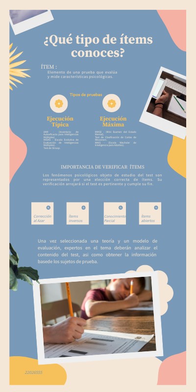 tipos de ítems | Genially