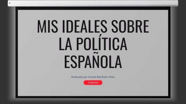 Mis Ideales sobre España