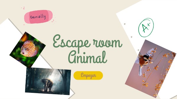 ESCAPE ROOM ANIMAL | Genially