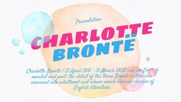 Charlotte Brontë