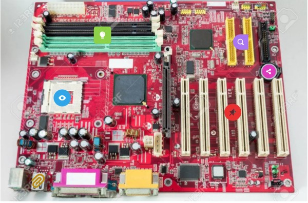 Placa base interactiva | Genially