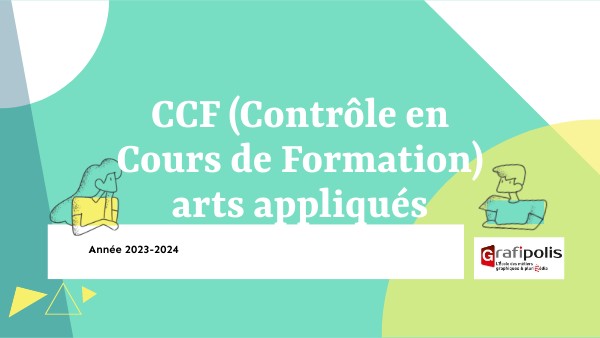 présentation CCF arts appliqués | Genially