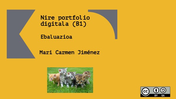 Portfolio digitala Mari Carmen | Genially