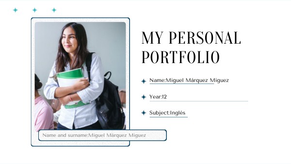 PORTFOLIO INGLÉS
