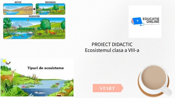 Proiect diactic „Ecosistemul Clasa a VIII-a” | Genially