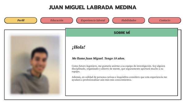 CV creativo | Genially