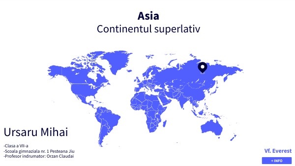 Asia continentul superlativ | Genially