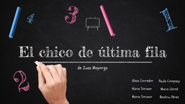 El chico de última fila