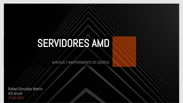 SERVIDORES AMD