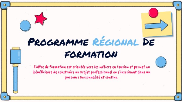 Programme Régional de Formations PDL | Genially