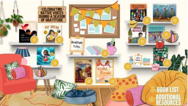 Meg Fahrenbach Native American Heritage Display Reader's Advisory | Genially