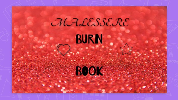 burn book | Genially