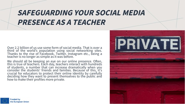 2. Safeguarding your social media presence