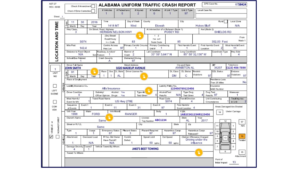 accident report