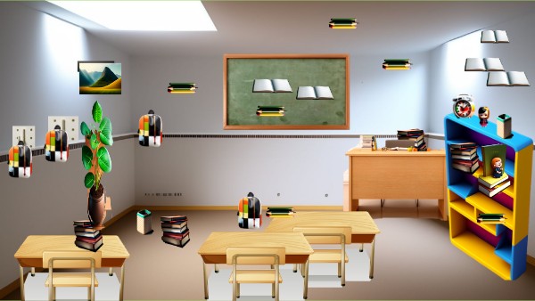 mess in classroom | Genially