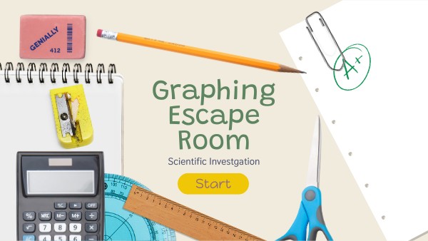 Graphing ESCAPE ROOM | Genially