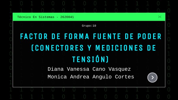 Factor de forma fuente de poder | Genially