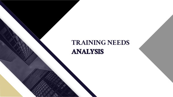 Training needs analysis