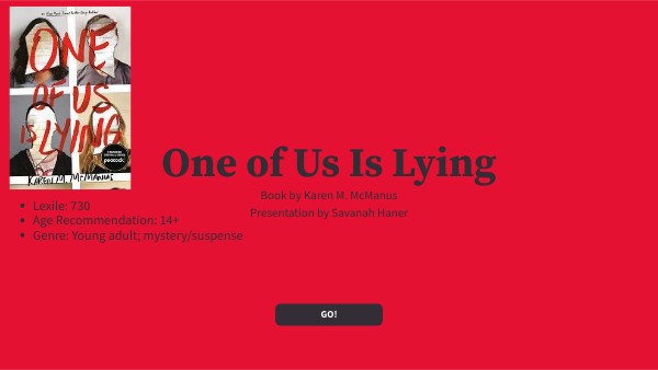 One of Us is Lying | Genially